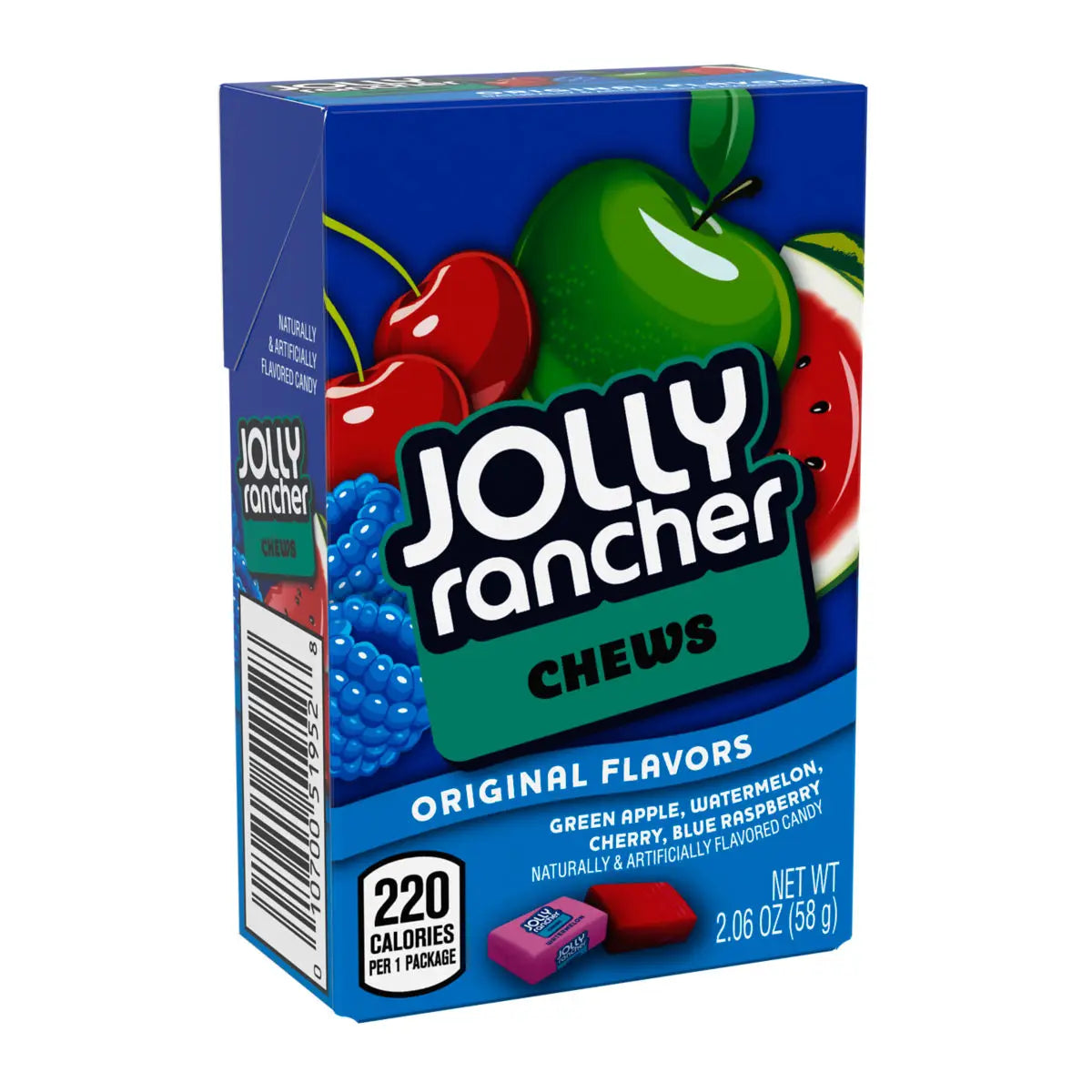 JOLLY RANCHER FRUIT CHEWS BOX 58g – Trendit.no