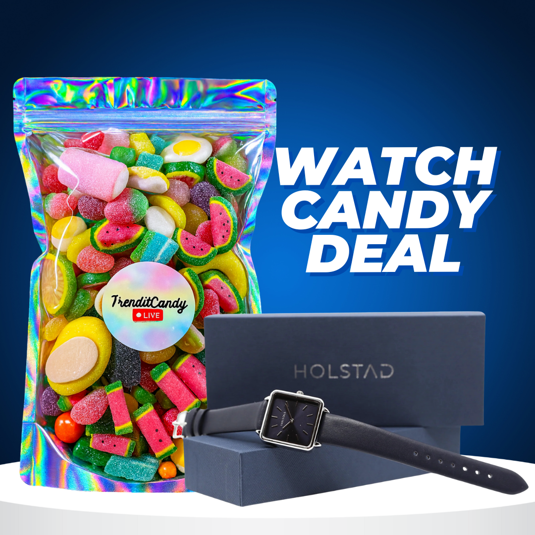 Watch Candy Deal - Blue (Dame) – Trendit.no