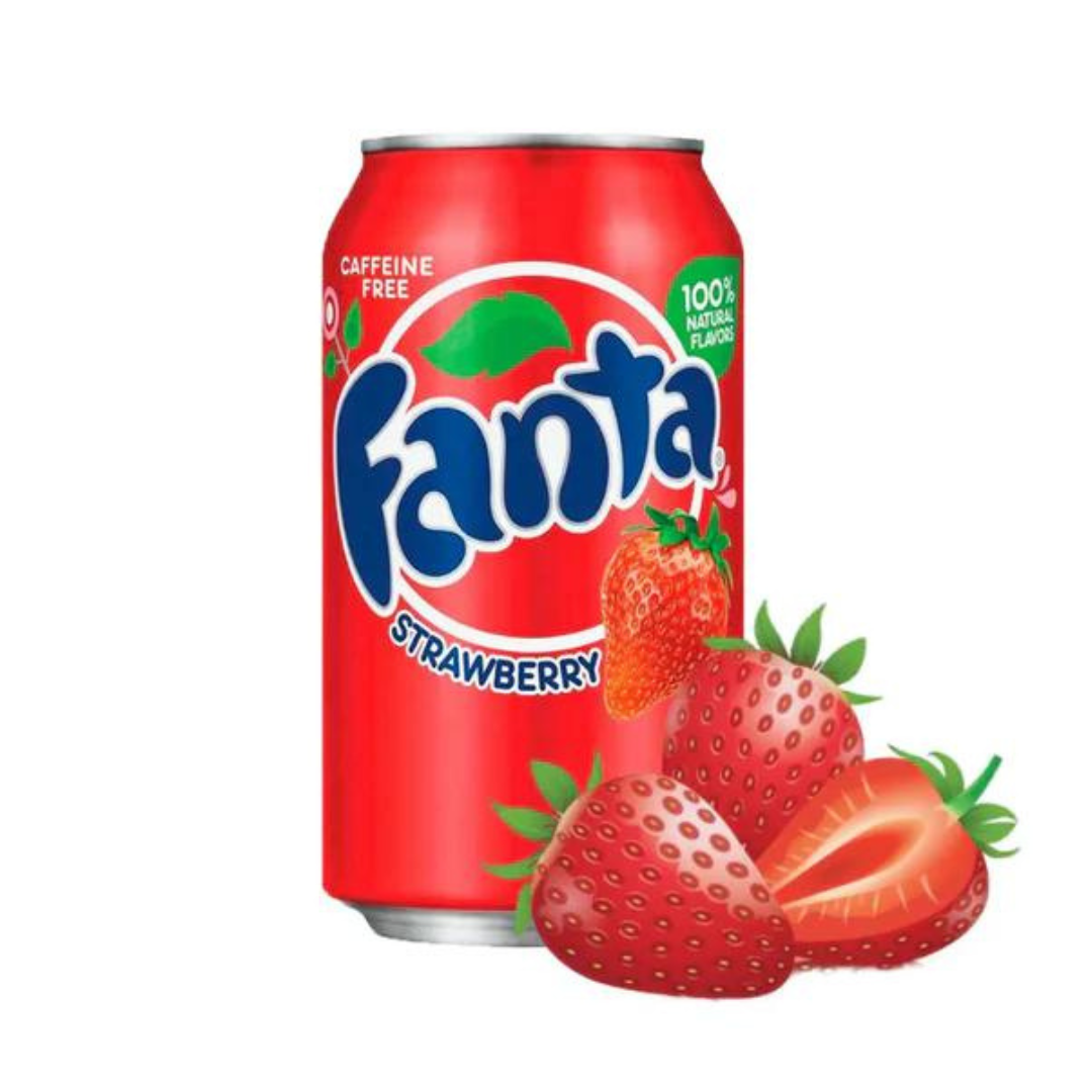Fanta Strawberry 330ML (USA) – Trendit.no