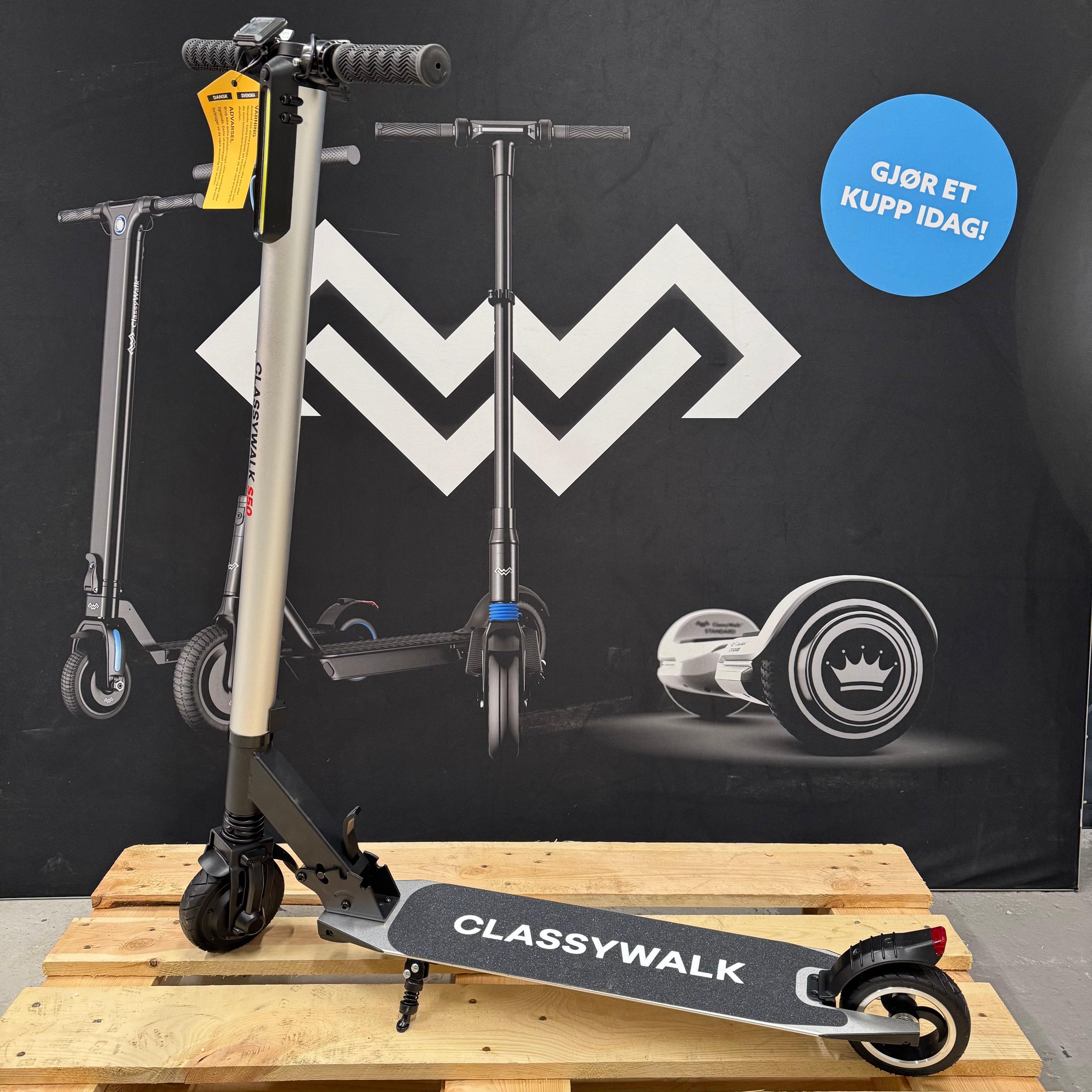 🛴🔧 Reparasjonsprosjekt - ClassyWalk® S50 – Trendit.no