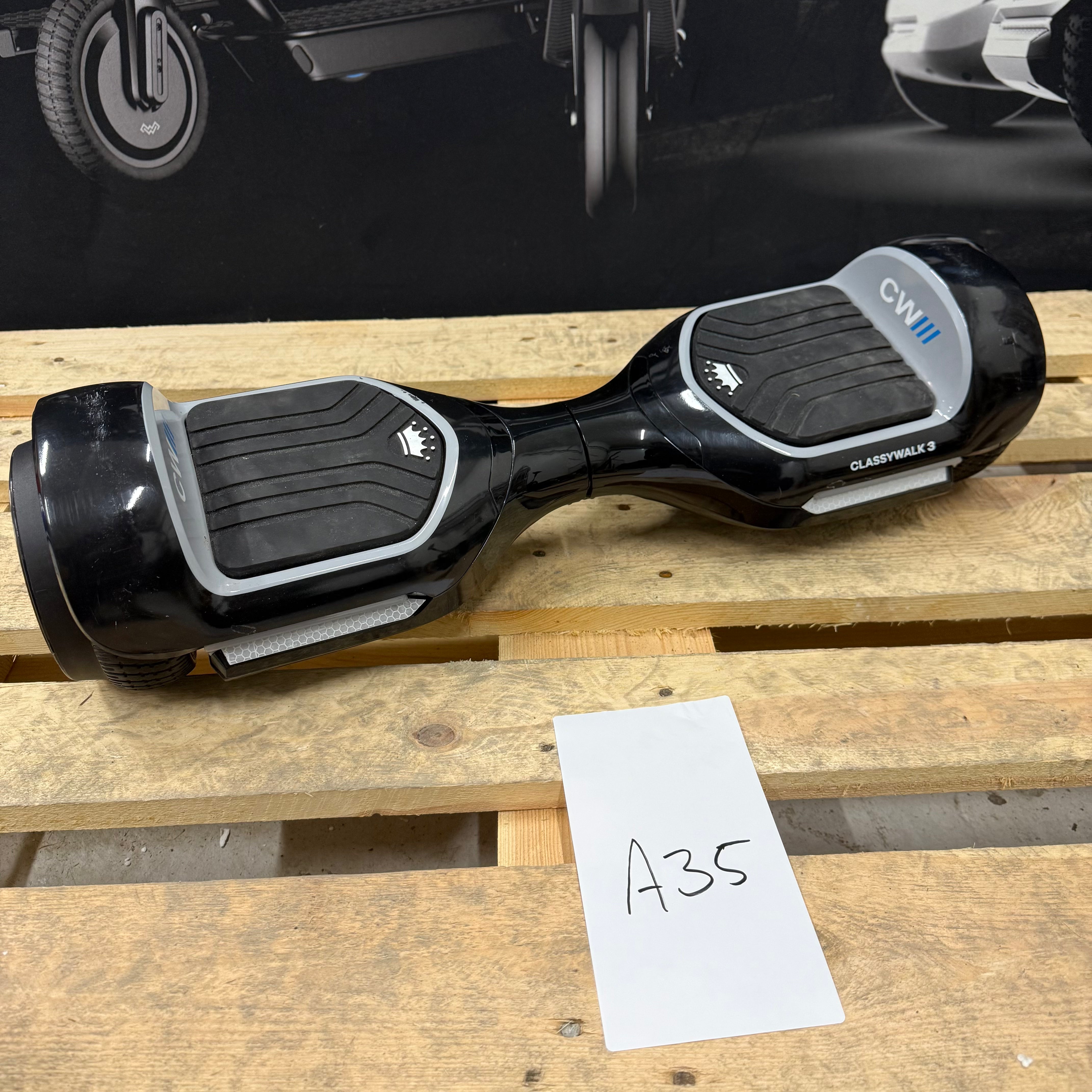 🛴🔧 Reparasjonsprosjekt - ClassyWalk® 3 LED Svart (A34) – Trendit.no