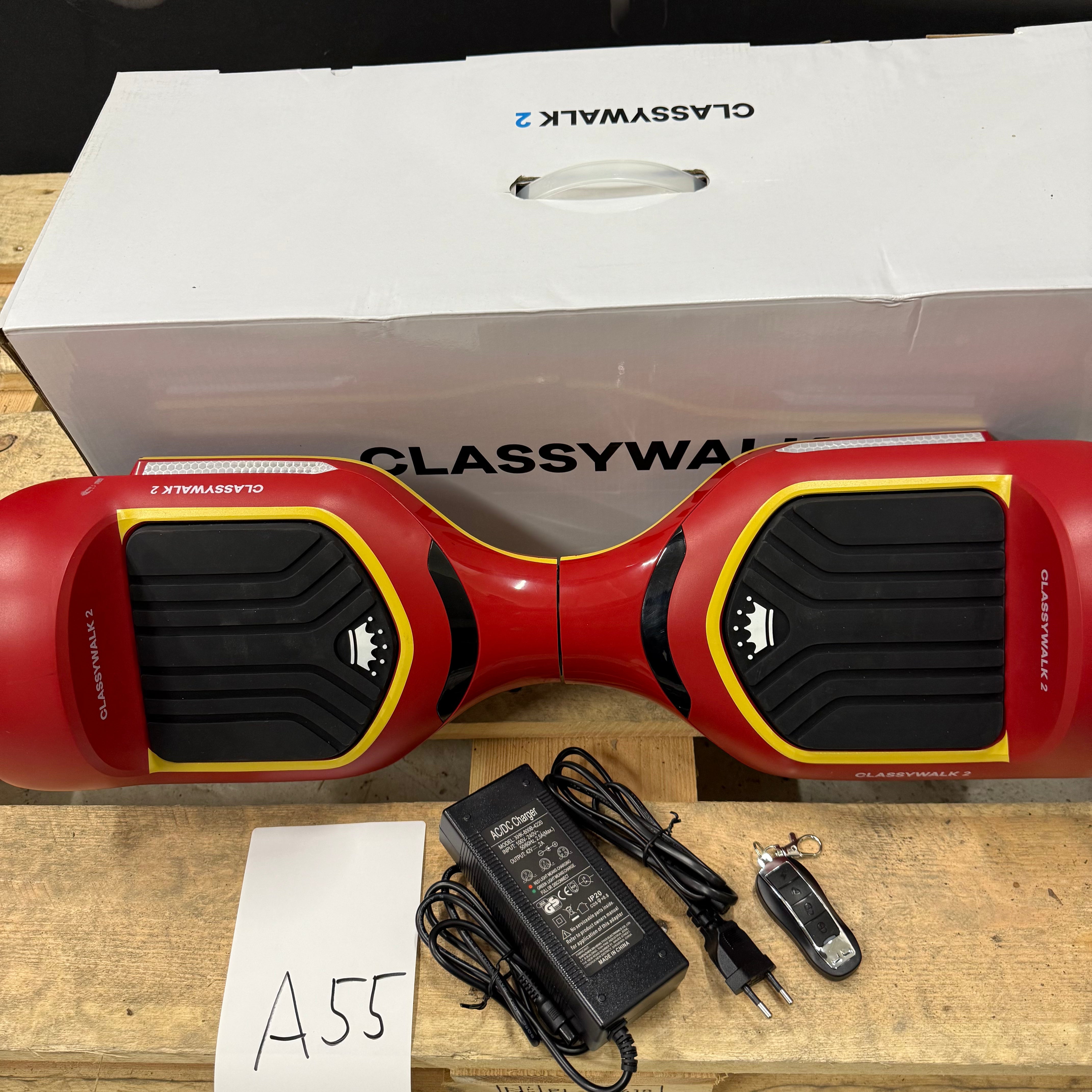 🛴🔧 Reparasjonsprosjekt - ClassyWalk® 2 Rød (A55) – Trendit.no