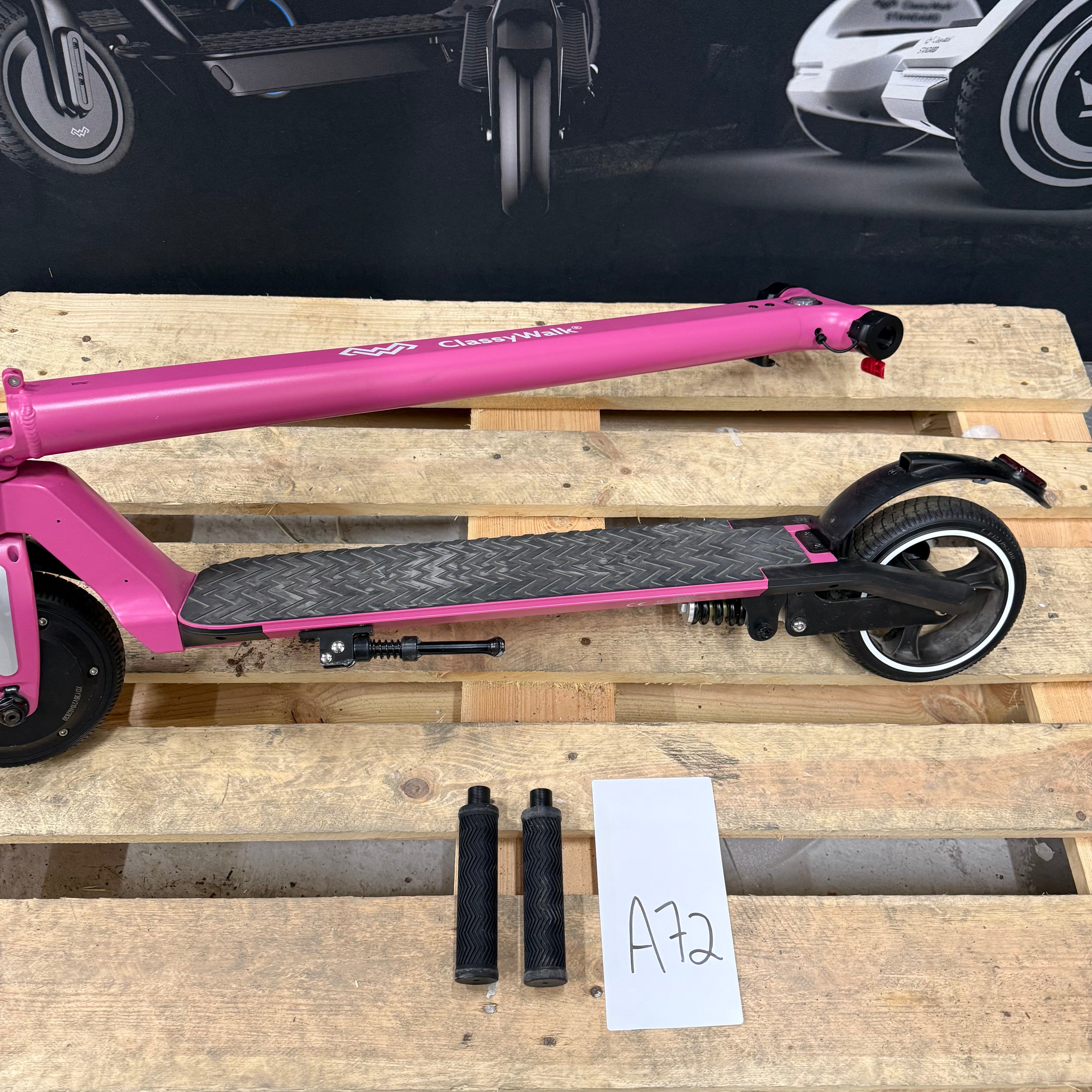 🛴🔧 Reparasjonsprosjekt - ClassyWalk® S100 Rosa (A72) – Trendit.no