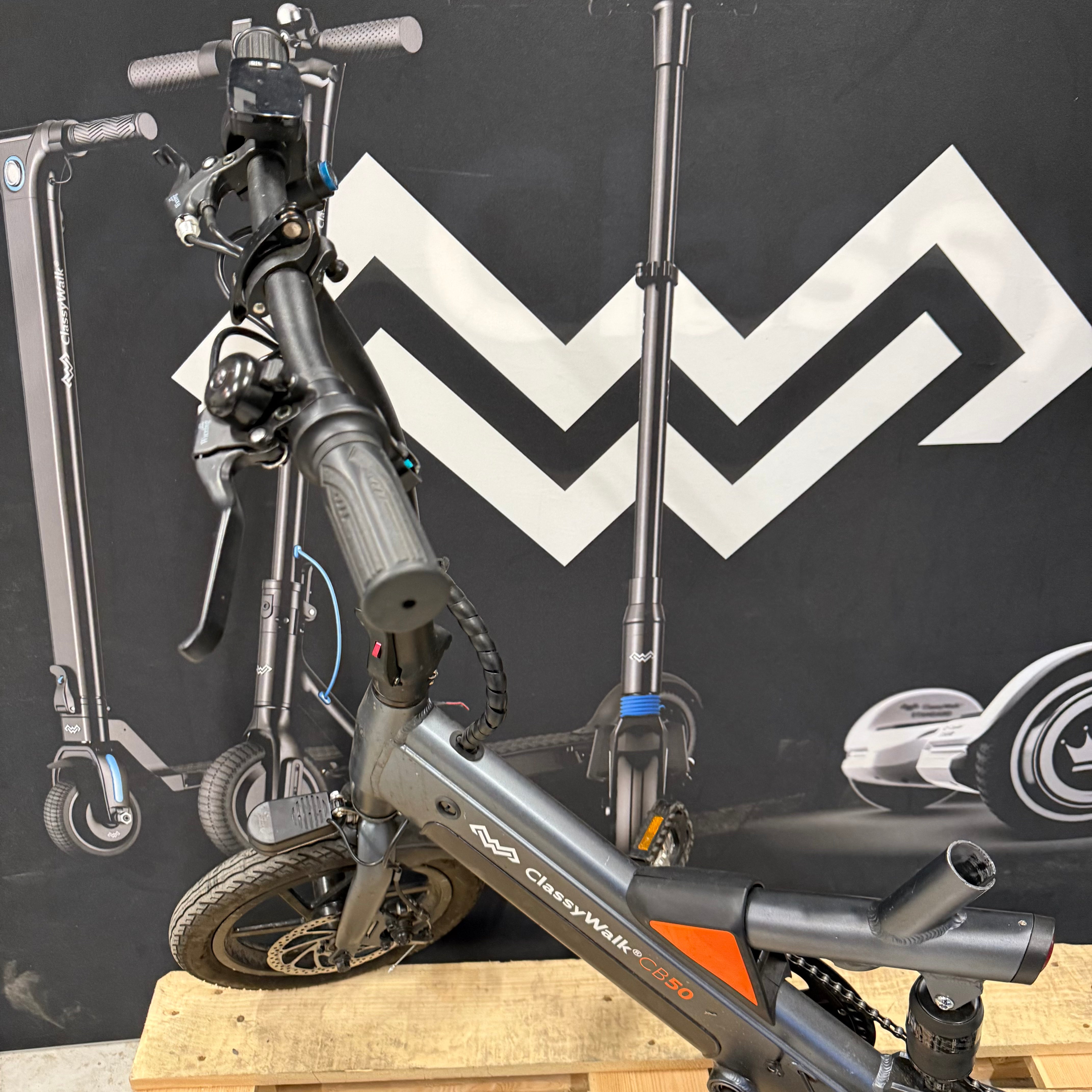 🛴🔧 Reparasjonsprosjekt - ClassyWalk® Bike (A91) – Trendit.no