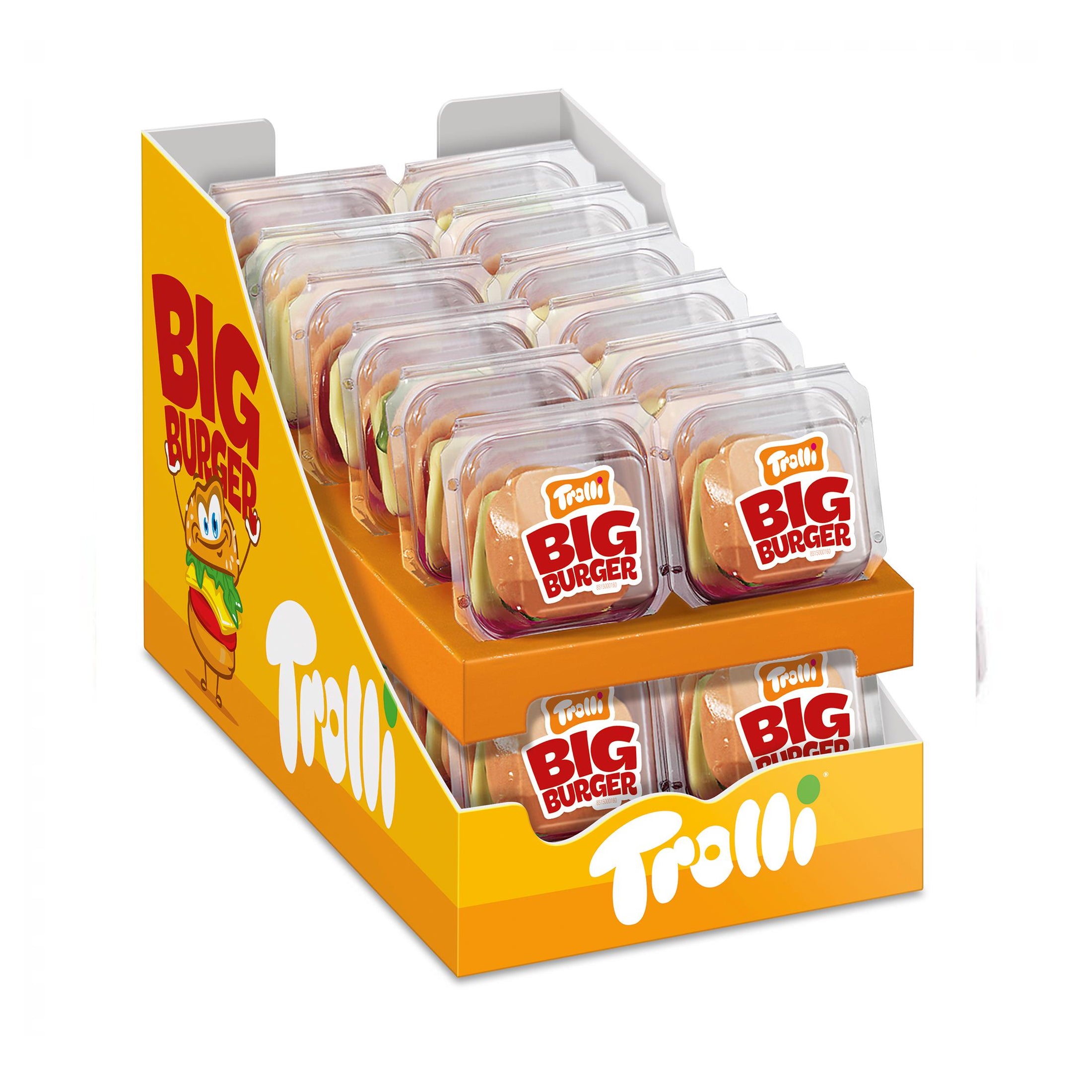 TROLLI Big Burger 1 stk 50g – Trendit.no